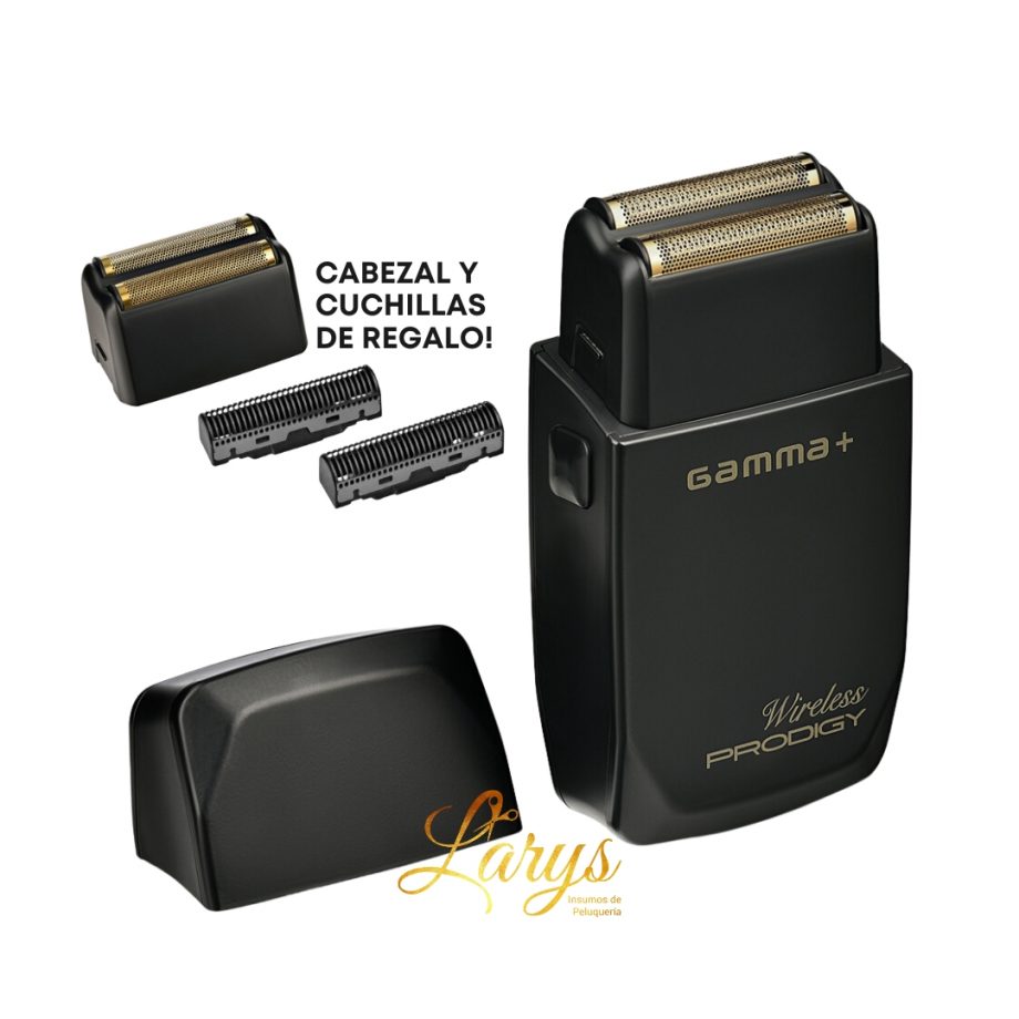 Rasuradora GAMMA + Wireless Prodigy Shaver con cabezal de repuesto DE ...